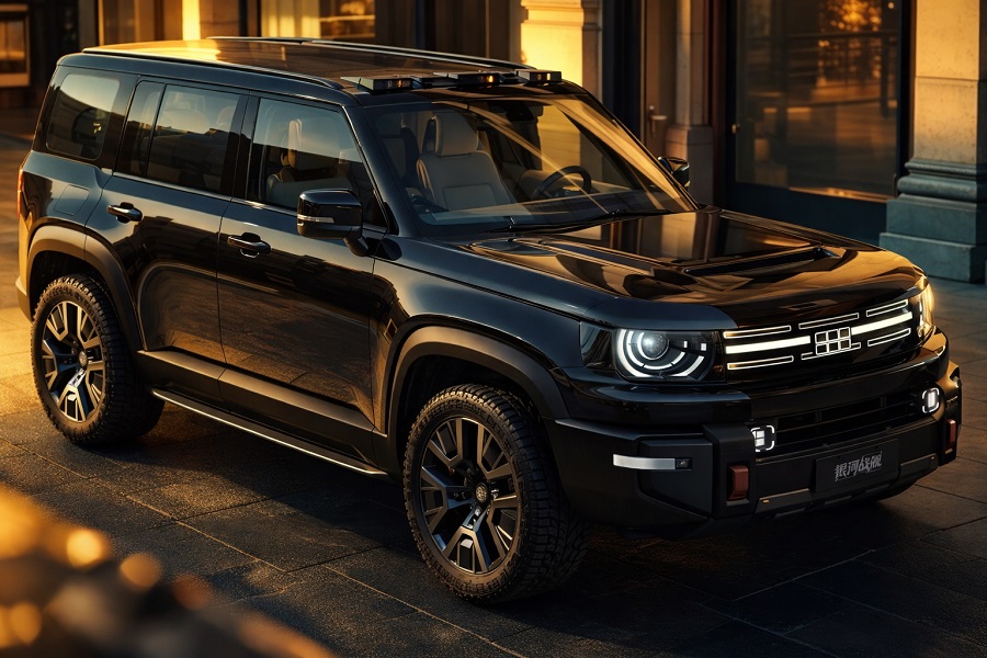 Geely Galaxy Cruiser Siap Hadang Dominasi Land Rover Defender, Siap ...