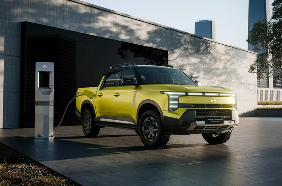 Gagah! Inilah Nissan Frontier Pro, Pickup dengan Teknologi Plug-In Hybrid