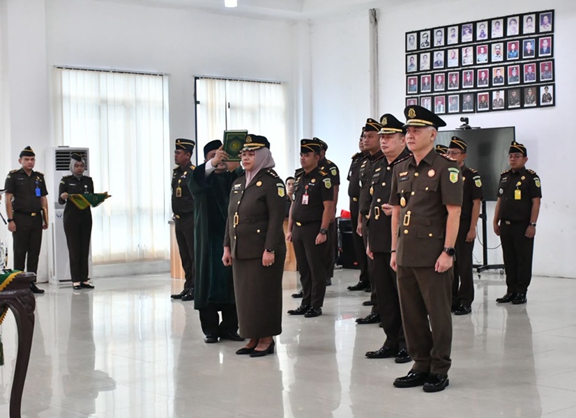 Resmi Dilantik Kajati Jambi, Ini Nama Kajari Bungo yang Baru