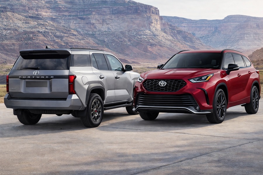 Lebih Mewah dan Gagah dari Fortuner? Toyota Highlander 2026 Resmi Debut ...